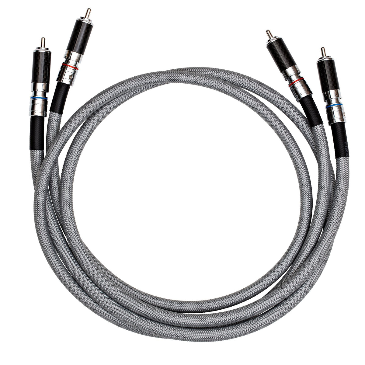 PURE FINE SILVER - ULTRA LOW CAPACITANCE Unbalanced RCA Audio Cables ...